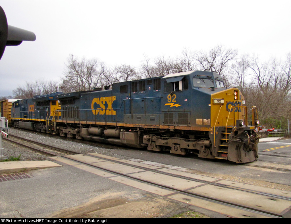 CSX 92 and 3339
